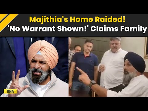 Bikram Majithia News: VB Raids Majithia’s Properties Across Punjab In Disproportionate Assets Case