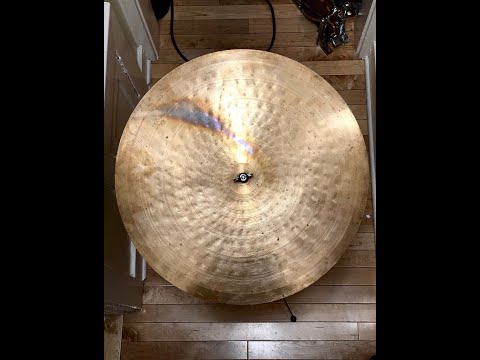 Abex 17 3/4" B8 Flat Ride Cymbal Tosco Charlie Watts 18" | Reverb