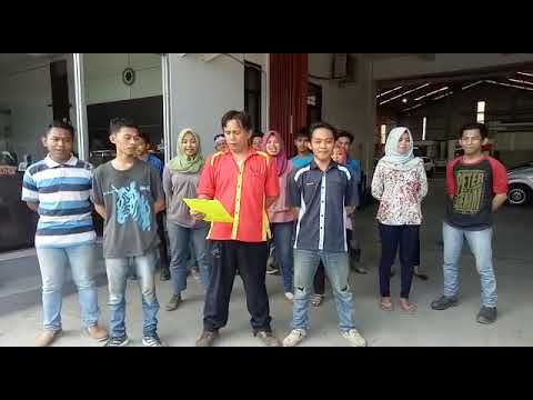 deklarasi anti hoax karyawan BENGKEL PERDANA BPP rt 18 kel damai baru balikpapan selatan