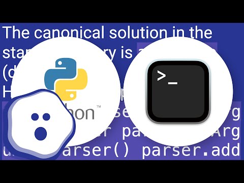 How to read/process command line arguments?