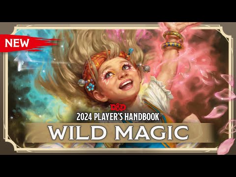 Sorcerer: Wild Magic | 2024 Player's Handbook | D&D