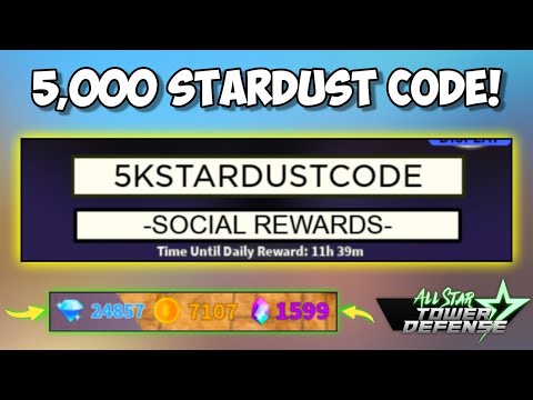 ✨JUNE STARDUST✨ALL STAR TOWER DEFENSE CODES - ROBLOX ALL STAR TOWER DEFENSE CODES - ASTD CODES