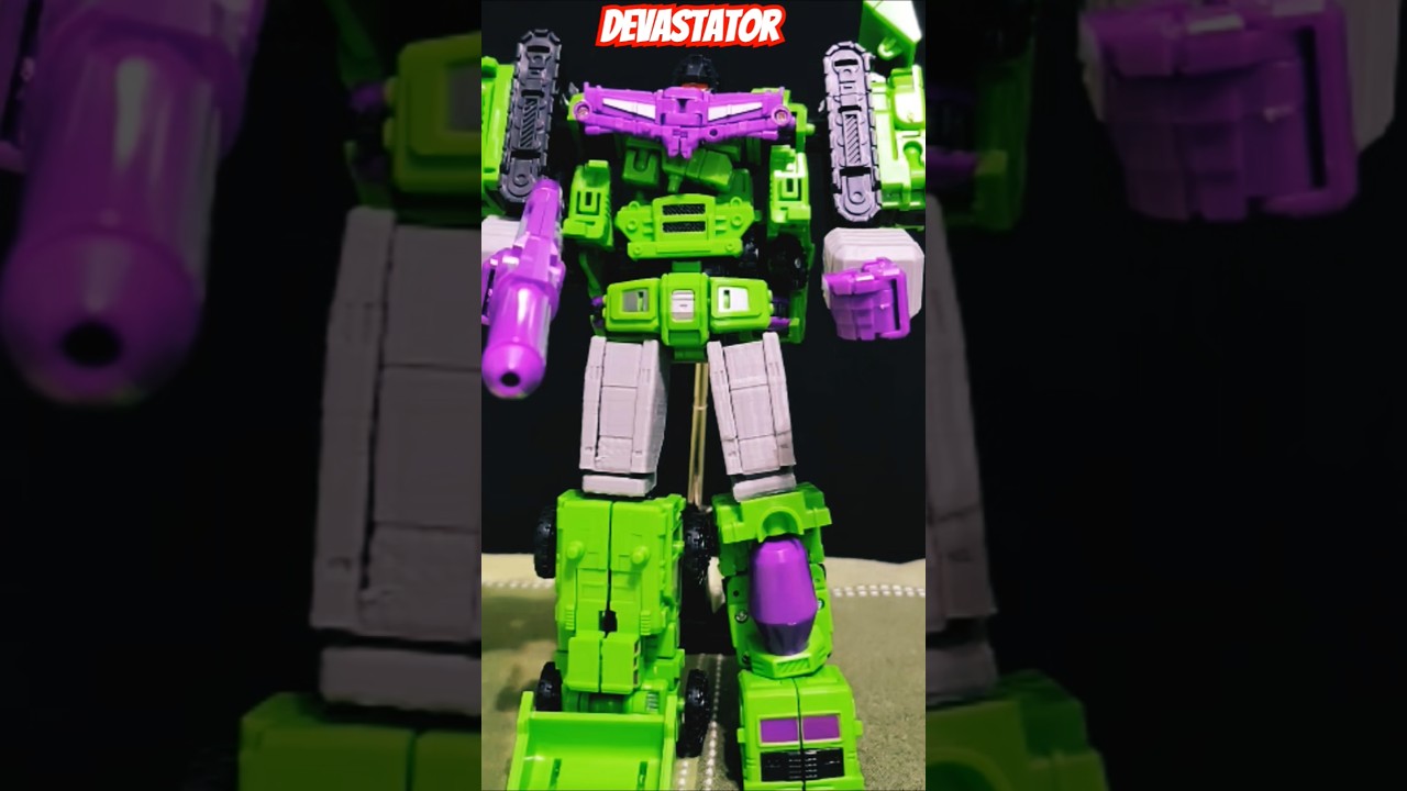 #devastator #transformers #stopmotion #decepticons #constructicons