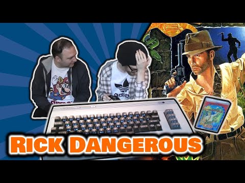 Rick Dangerous - C64 - Review & Lets Play