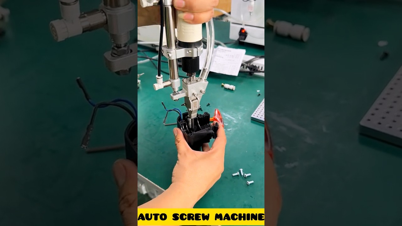 Automatic Screw Fastening Machine | Satisfying Product Assembly Process #Automation #FactoryMachine