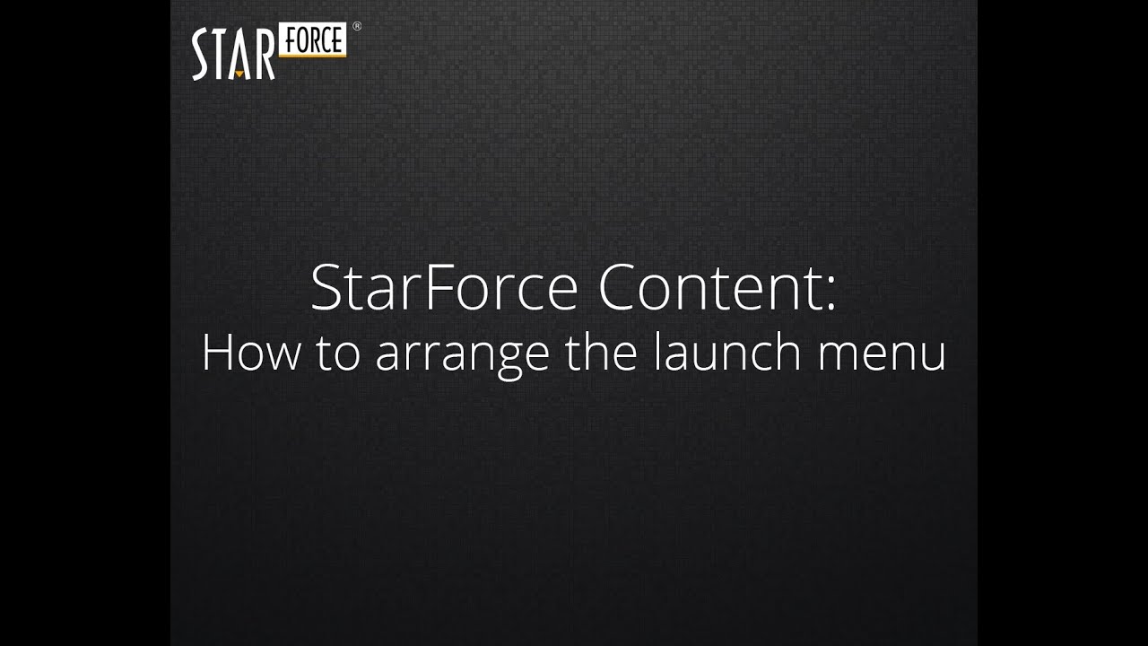 PDF file protection: How to arrange the launch menu