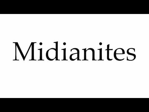 How to Pronounce Midianites
