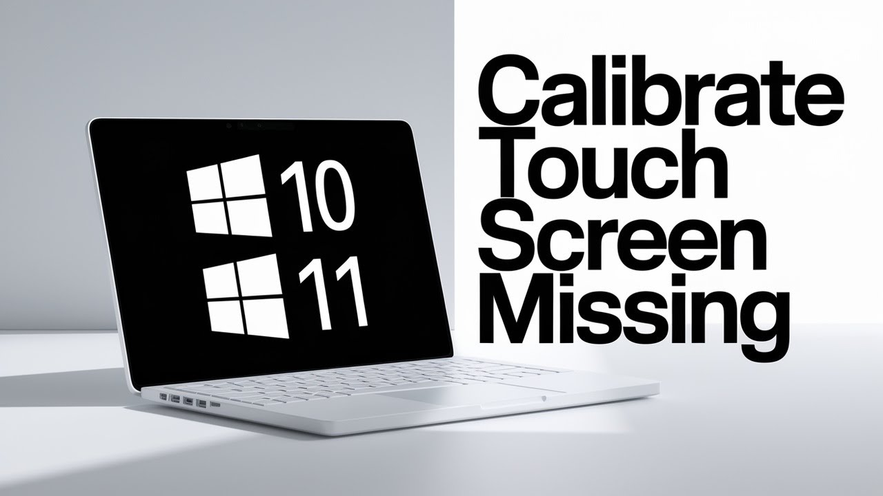 Fix Missing Calibrate Touchscreen Option in Windows 11/10 – FULL GUIDE 2026