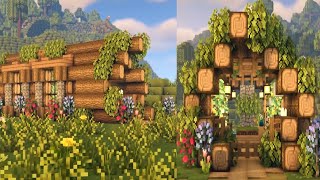 How To Build A Cherry Blossom Tree House In Minecraft 1.21 || Minecraft ...