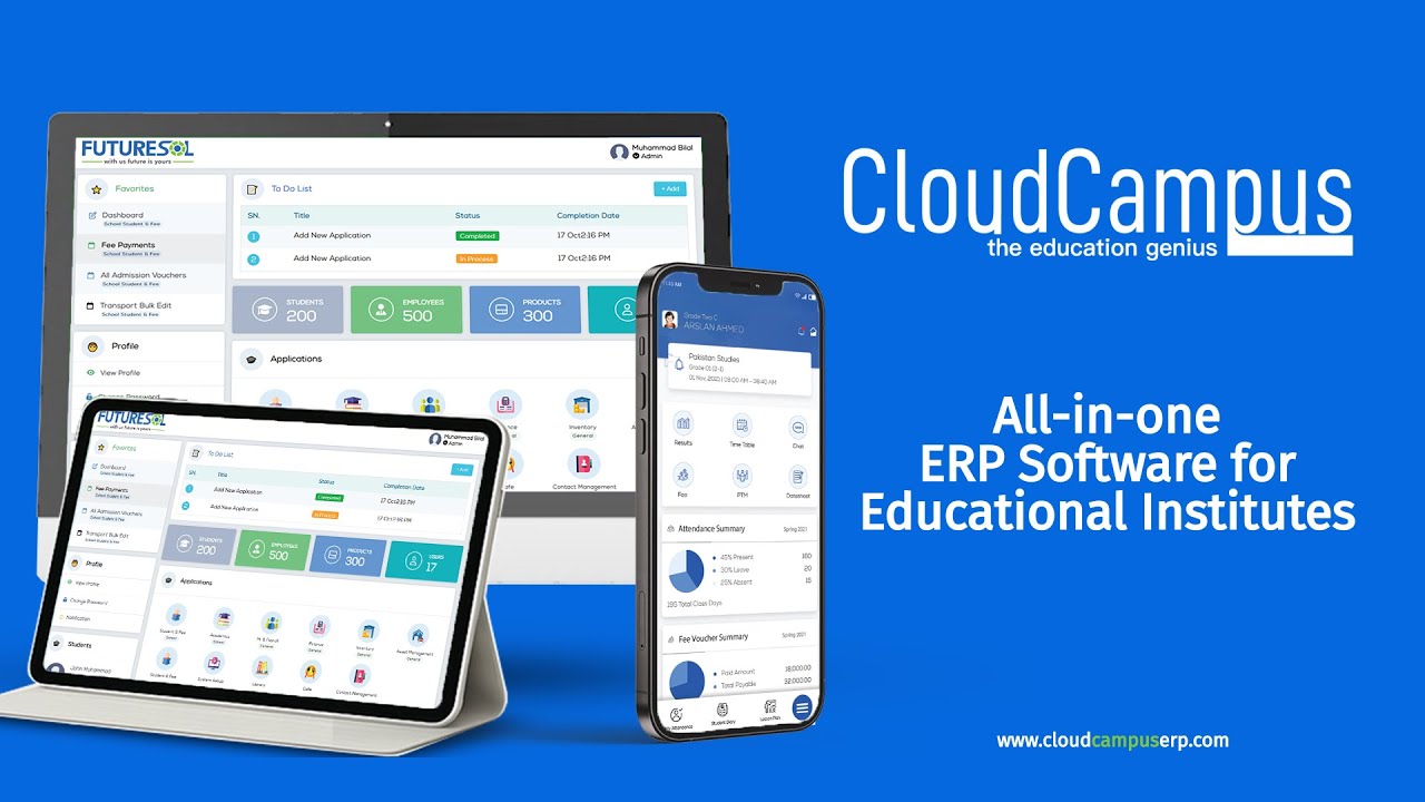 Stop Wasting Time! Manage Your Entire Campus with CloudCampus ERP