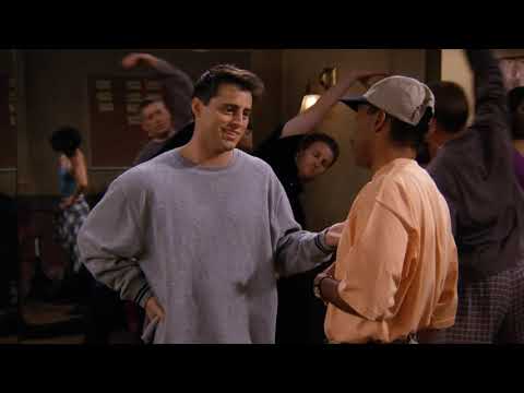 One where Joey teaches how to dance; Friends in 4K