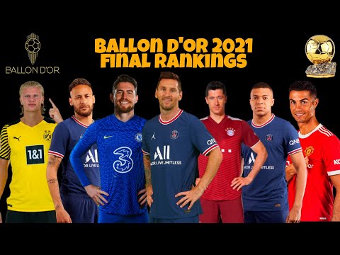 BALLON D'OR 2021 FINAL RANKINGS