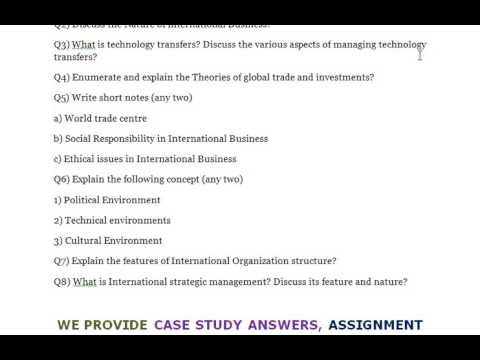 INTERNATIONAL BUSINESS 4 - Discuss the Nature of international Business?