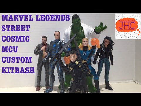 Marvel Legends Custom Kitbash! Street, Cosmic, MCU Review – Jesse Hecht ...