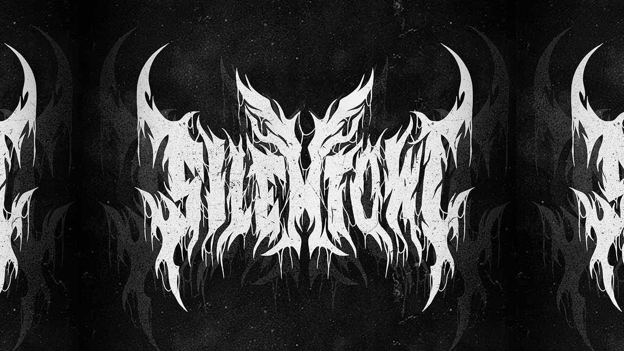 Speed Drawing Make Metal/Brutal Logo SilentOwl