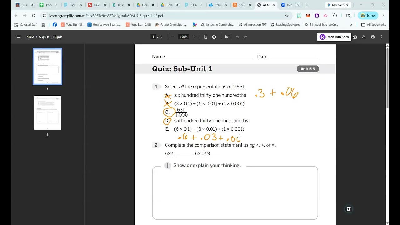 Unit 5, Quiz 1, Question 1
