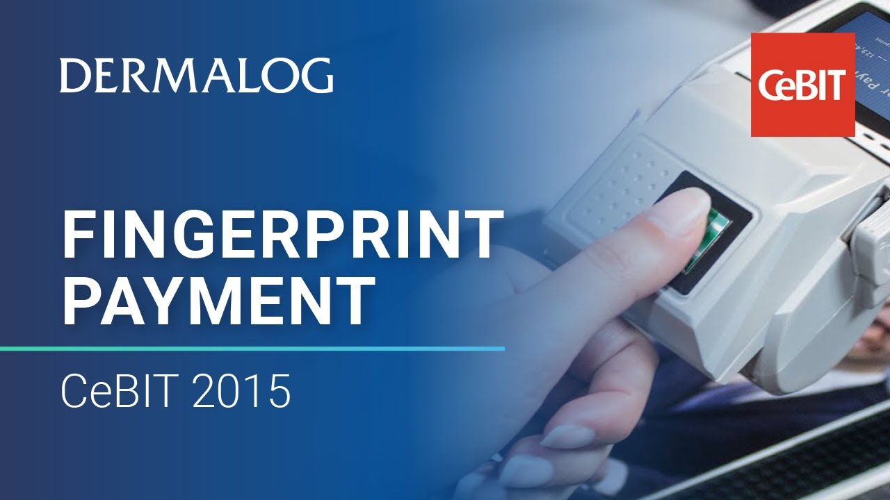 Biometric Fingerprint Payment Solution at CeBIT 2015