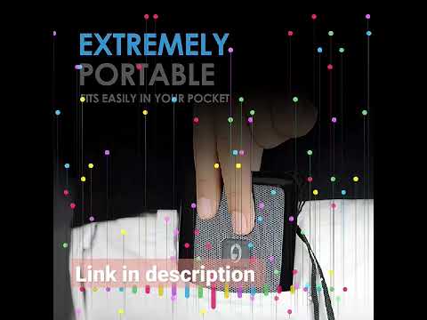 Pocket FM Radio Portable Multimedia Speaker with Powerful Torch ll #Amazon_Gadget