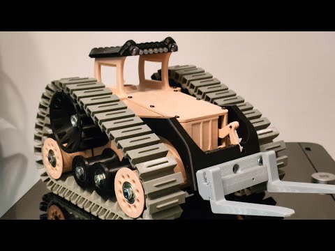 🚜 RC Bulldozer・Free STL File for 3D printing・Cults
