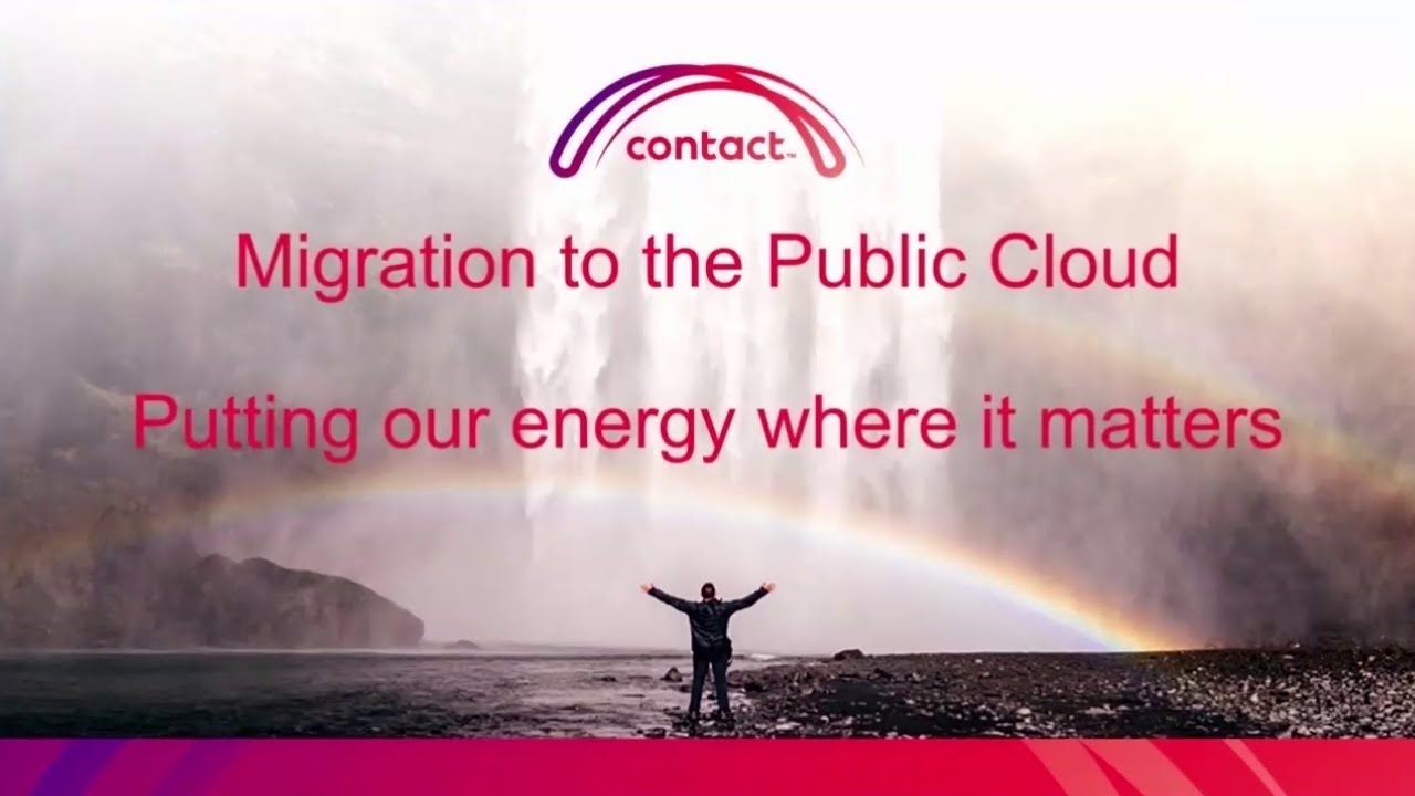 Contact Energy: Migration to Public Cloud – Putting Our Energy Where it Matters
