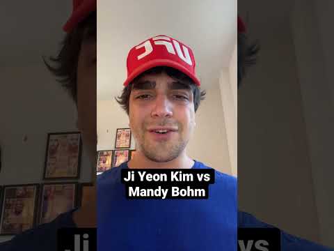 UFC Charlotte - Ji Yeon Kim vs Mandy Bohm #ufc #mma #mixedmartialarts