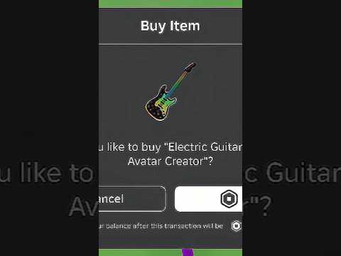 ROBLOX UGC LİMİTED CODES ELECTRİC GUİTAR İTEM🎸 SMELLY750STOCK BUY İT YOU#roblox #ugclimitedcodes