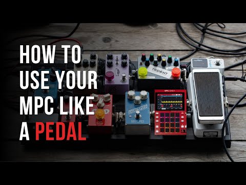 How to Use Your MPC as a Boutique FX Pedal