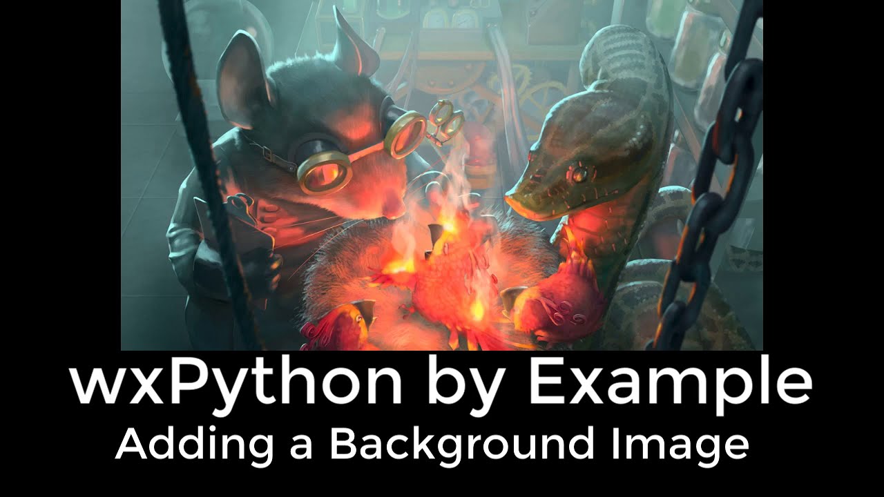 wxPython by Example - Adding a Background Image