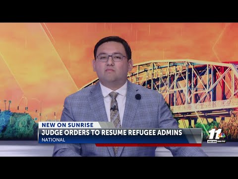 JUDGE ORDERS TO RESUME REFUGEE ADMISSIONS