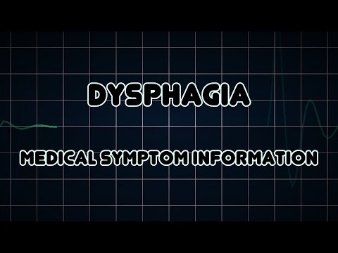 Dysphagia (Medical Symptom)