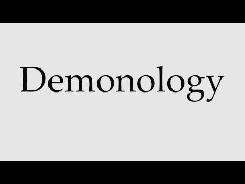 How to Pronounce Demonology