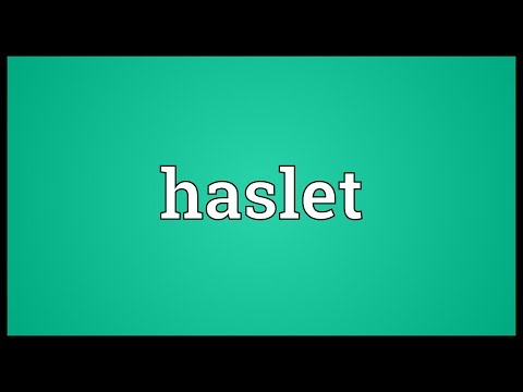Haslet Meaning
