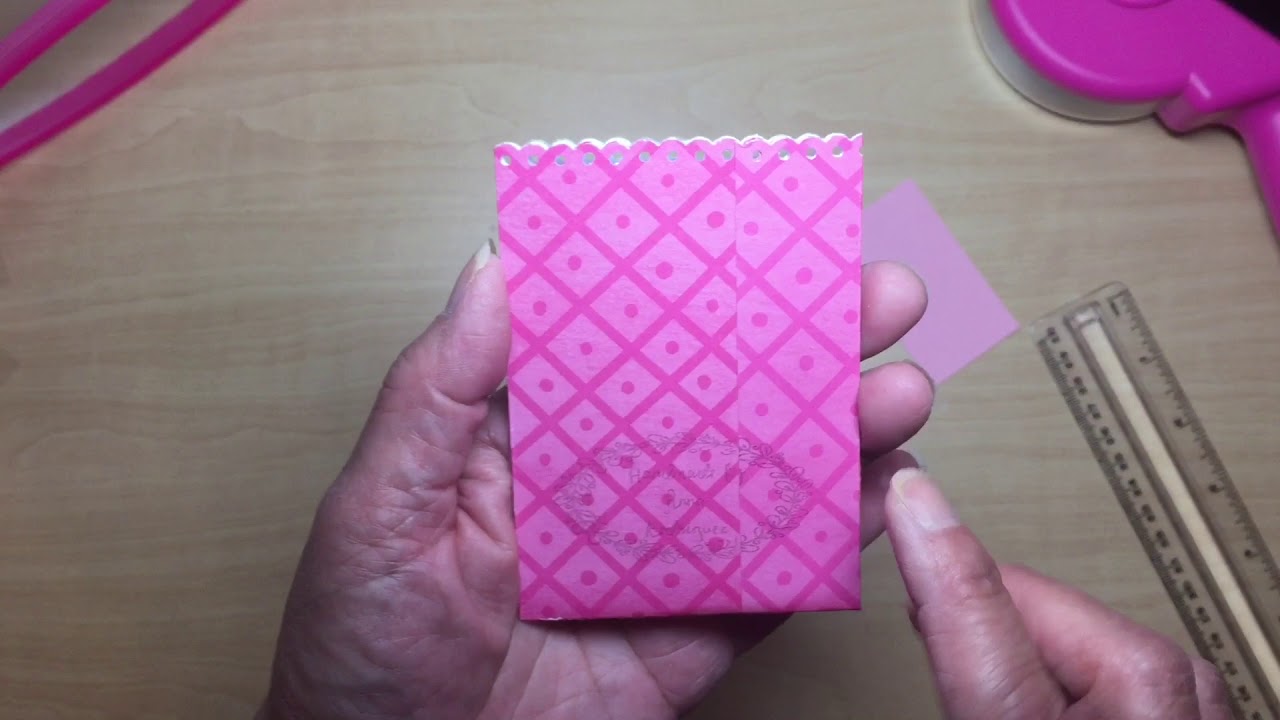 Tiny loaded envelope tutorial