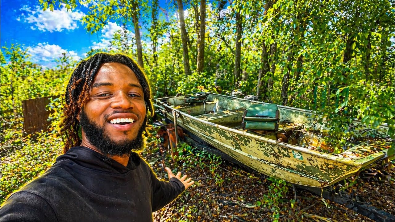 CHECKING OUT A FACEBOOK MARKETPLACE BOAT