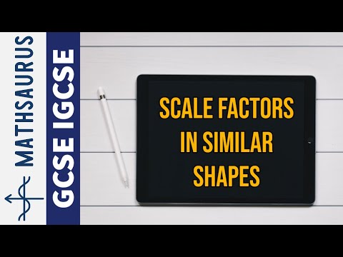 Scale factors in similar shapes GCSE IGCSE