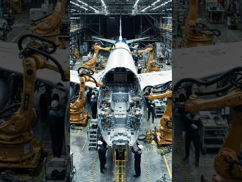 How to make a Boeing Airplane | Boeing Passenger Airplane making Process in the Industry #airplane