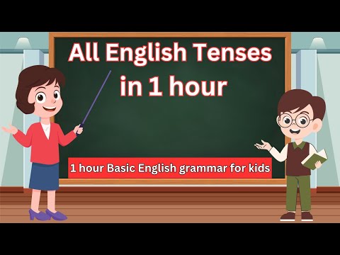 All Tense in english for Beginners | present past future tense in english | #kidslearning #esl