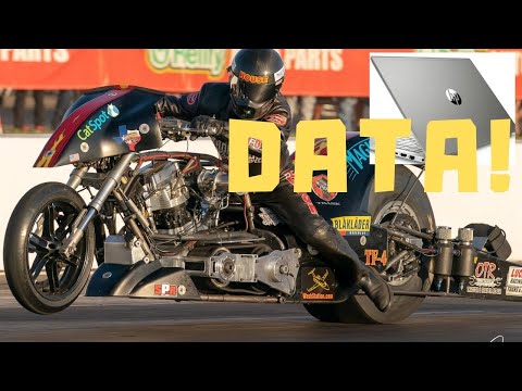 WHY THE LAPTOP COMPUTER IS THE MOST VALUABLE TOOL FOR TOP FUEL NITRO HARLEY NHRA DRAG RACERS! DATA!