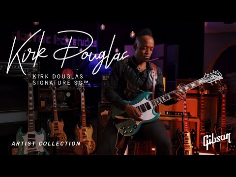 Gibson Kirk Douglas Signature SG 2021 - 2024 - Ebony | Reverb
