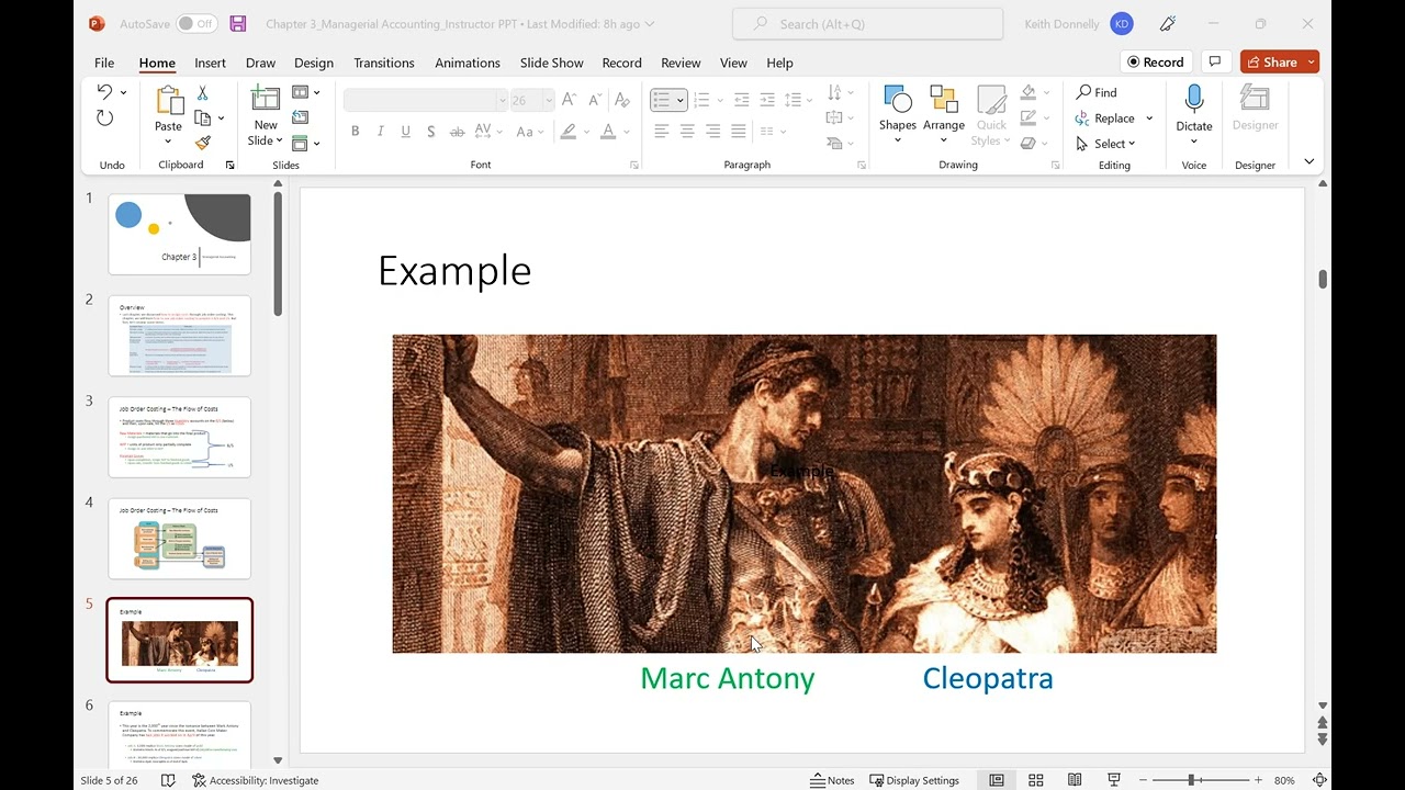 Managerial Accounting Chapter 3 PPT Video