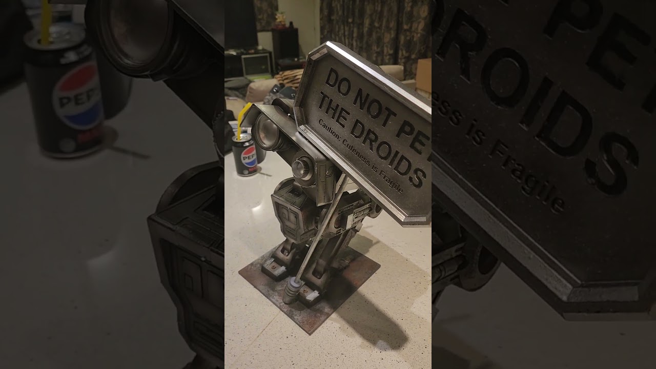 BD-1 Droid. This one's just a quick static build.