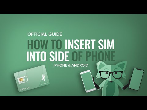How to Insert Your SIM (Side) | Mint Mobile