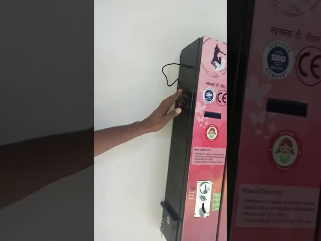 Sanitary Napkin Vending Machine - Automatic Sanitary Napkin Vending ...
