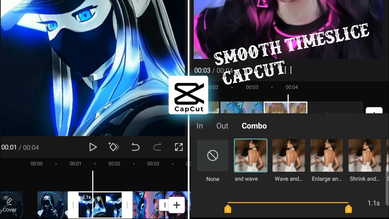 Smooth timeslice transition || Capcut amv tutorial 2023