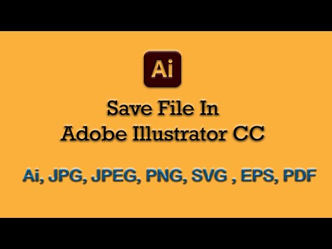 how to save jpg file in illustrator | save file in adobe illustrator | save file to illustrator