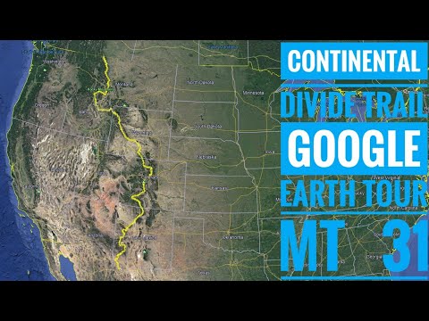 CDT Montana 31 Google Earth Tour