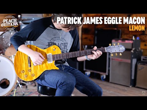 Patrick James Eggle Macon Carved Top Semi Hollow SC 2023 | Reverb