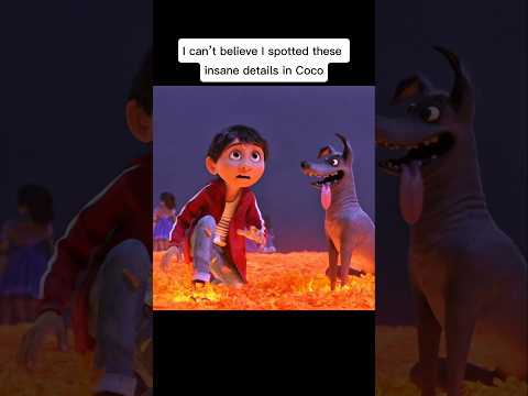 Insane Pixar Connections in Coco! 🤯😱 #shorts #pixar #coco #encanto #connection #theory #eastereggs