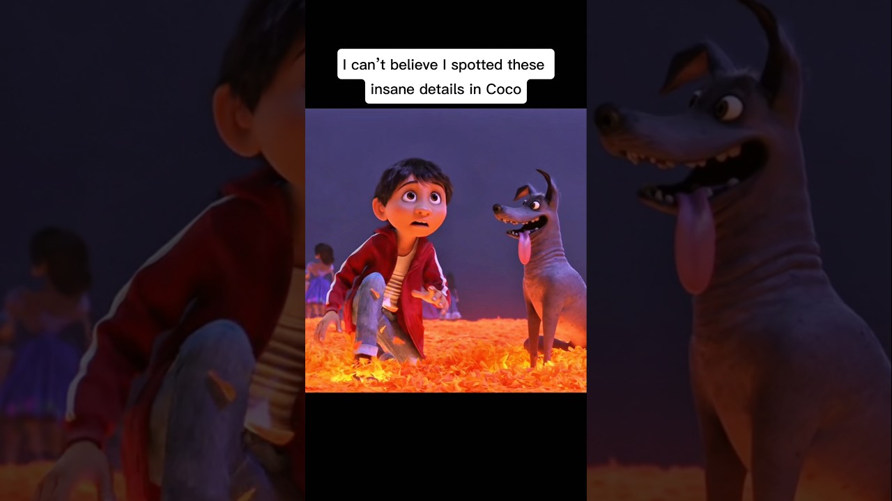 Insane Pixar Connections in Coco! 🤯😱 #shorts #pixar #coco #encanto #connection #theory #eastereggs