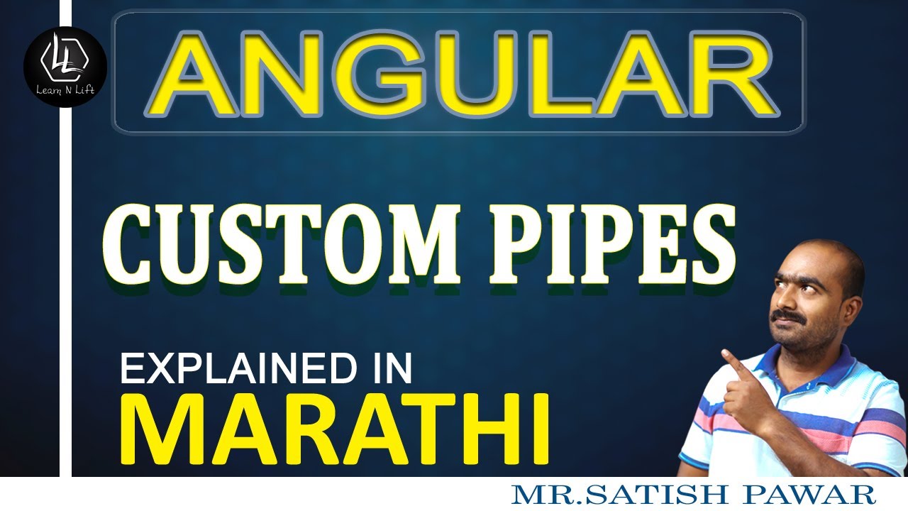 #angular Angular | Custom Pipes In Angular | How to create a custom pipe in Angular | In Marathi